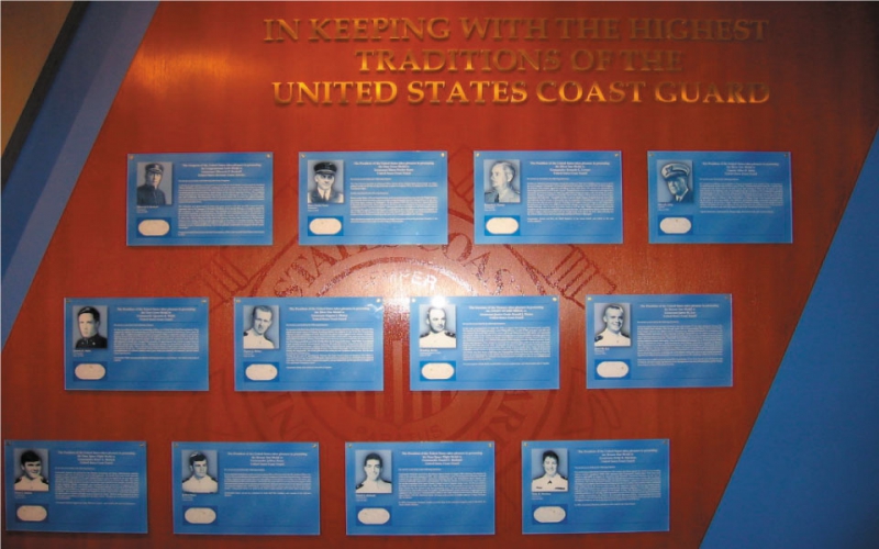 Wall Displays | Custom Displays | US Coast Guard Academy